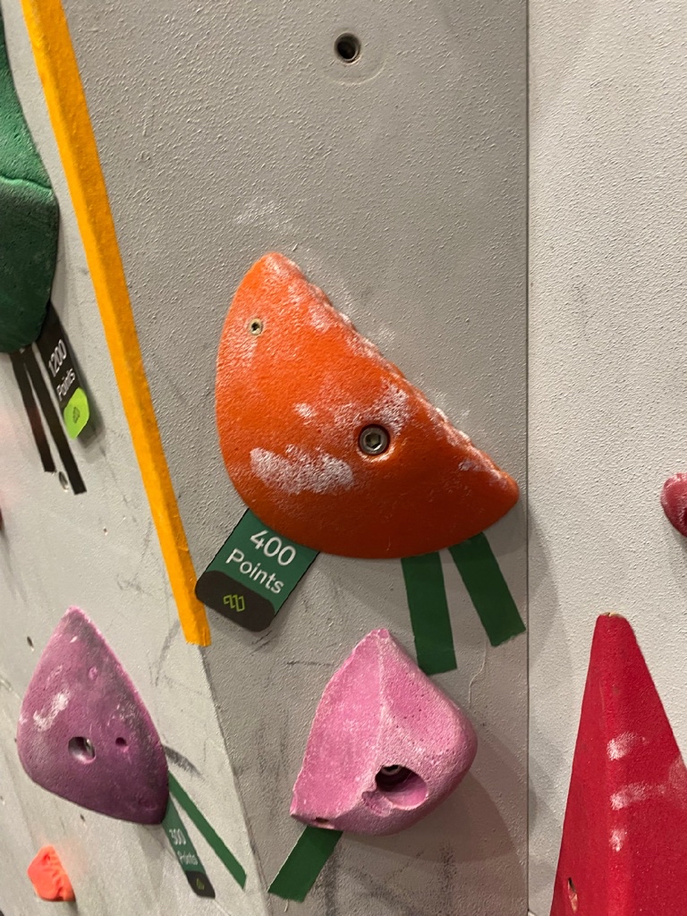 Orange - V3 | Pebble Climbing | Pebble Climbing